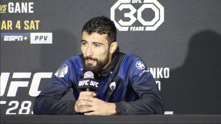 UFC 285: Farid Basharat Prepared Enough To Avoid Octagon Jitters