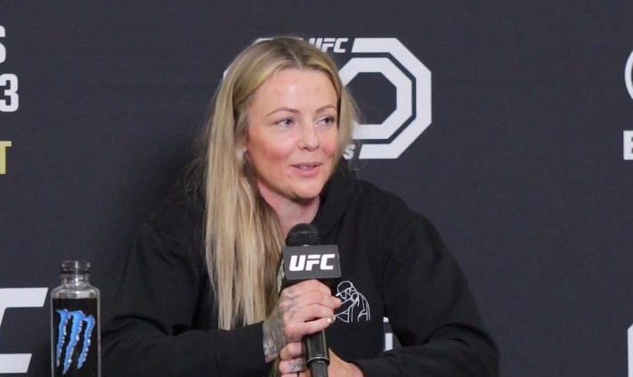 UFC 286's Joanne Wood: "I Feel Like I'm Not Done Yet"