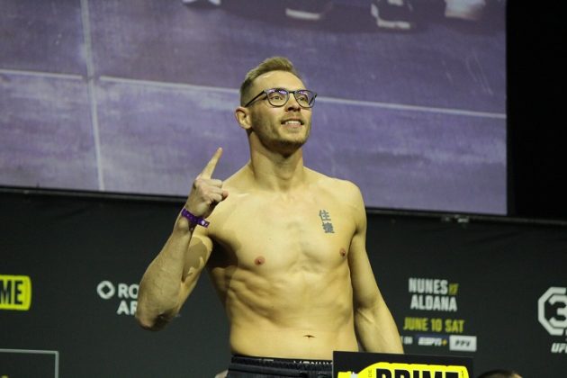 UFC 289's Adam Fugitt Relishes Spoiler Role, Looks to Change Narrative