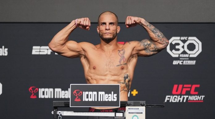 UFC's Basil Hafez Announces He's Suspended Following Drug Test Failure