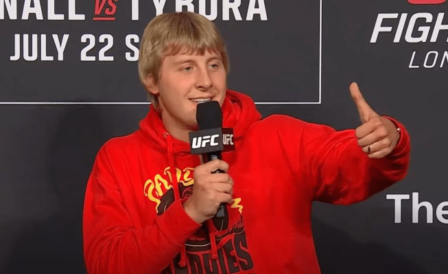 Paddy "The Baddy" Expresses Desire to Coach TUF Season Against Ilia Topuria