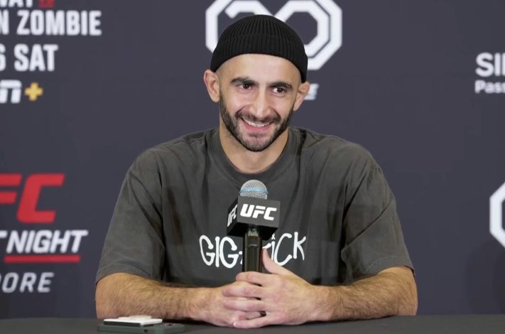 Giga Chikadze Just Glad To Have An Opponent Actually Show On Fight Week