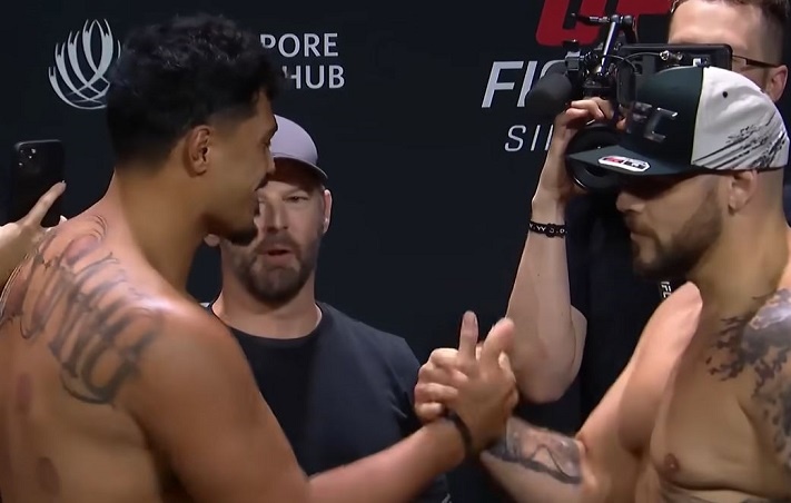 UFC Singapore: Parker Porter Gets First Round KO'd By A Tafa For The ...