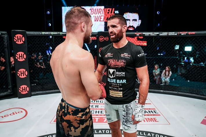 Bellator 299: Mads Burnell Says Daniel Weichel is Volkswagen to His ...