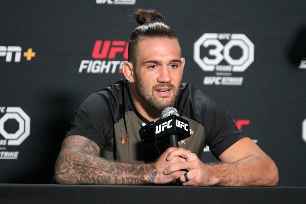Christos Giagos Looks To Play Spoiler At Noche UFC Against Zellhuber