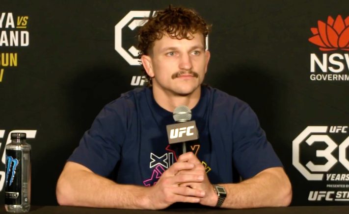 UFC 293: Jack Jenkins Wants to Leave His Mark on UFC, Not Just Take Part