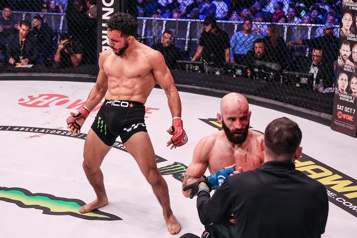 Bellator 299: Aaron Pico Blows Past Pedro Carvalho With First Round TKO