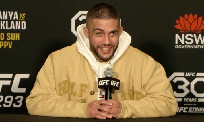 UFC 293: Tyson Pedro Took Screenshots Of Negative Comments from ...