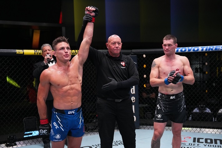 Drew Dober Marks First Win as a Father at UFC Vegas 80 against Ricky Glenn