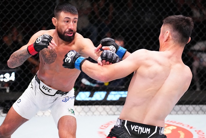 UFC Vegas 81: Chris Gutierrez Sweeps Scorecards in Win Over Alatengheili