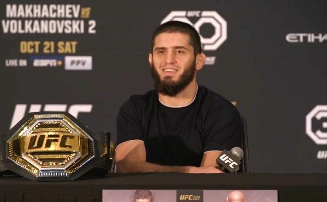 UFC 294: "My Dream is to Be Double Champ" — Islam Makhachev Outlines ...