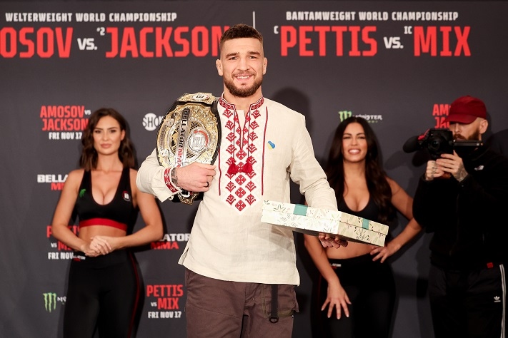 Bellator 301's Yaroslav Amosov Reacts to #6 Ranking From ESPN: "I'm #1"