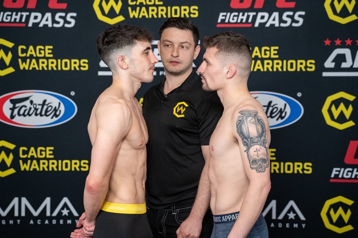 Cage Warriors 164: Newcastle Full Results