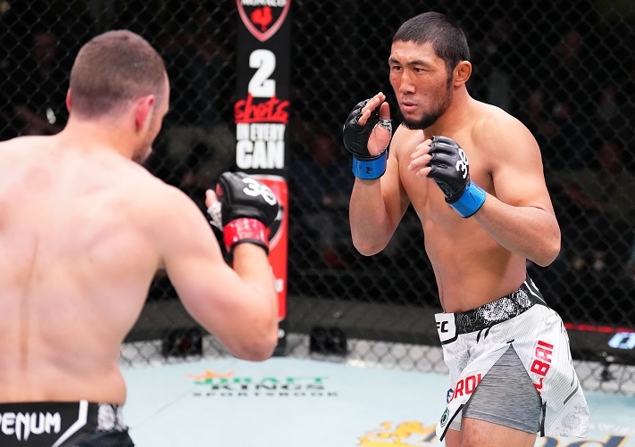 UFC Vegas 82: Myktybek Orolbai Impresses in Debut, Submits Uros Medic