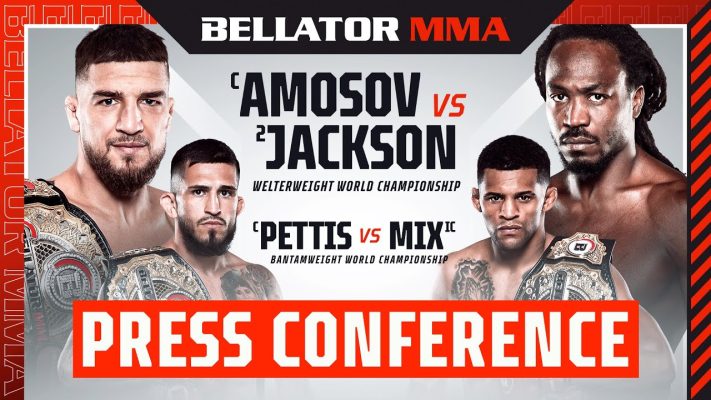 Bellator 301: Amosov vs. Jackson Pre-Fight Press Conference Live Stream
