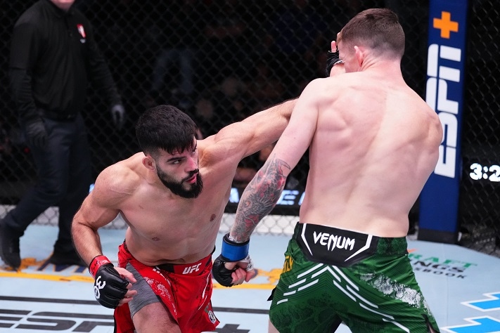 Nasrat Haqparast Stuns with Quick Finish of Jamie Mullarkey at UFC Vegas 83