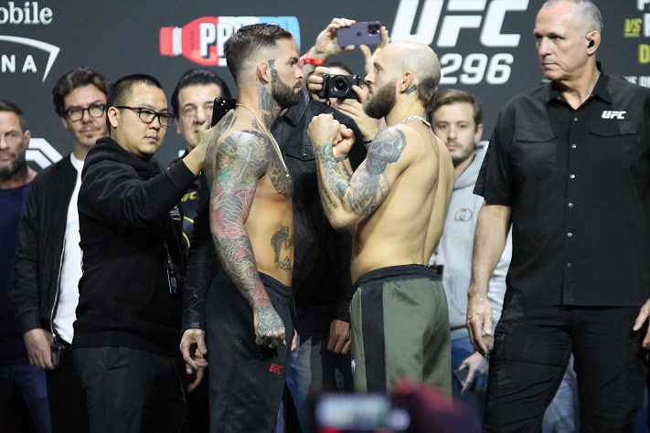 UFC 296: Cody Garbrandt On Win Streak, Floors Brian Kelleher