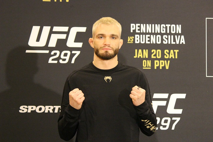 Serhiy Sidey Doesn't Find Taveras Rematch at UFC 297 Weird