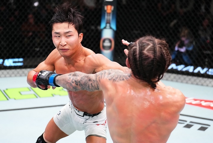 UFC Vegas 85: Jeong Yeong Lee Continues Impressive Run, Dominates Blake ...