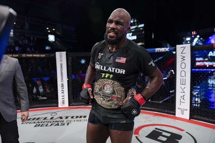 Bellator Belfast: Corey Anderson Wrestles Way to Title Win Over Karl Moore