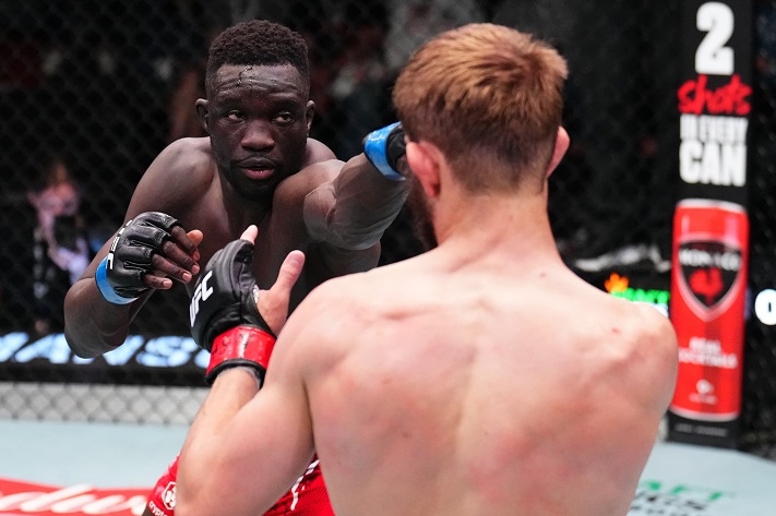 UFC Vegas 91: Despite Weight Miss, David Onama Too Quick, High-Paced ...