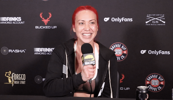 Crystal Pittman Feels She's 135lb Queen Following BKFC KnuckleMania 4