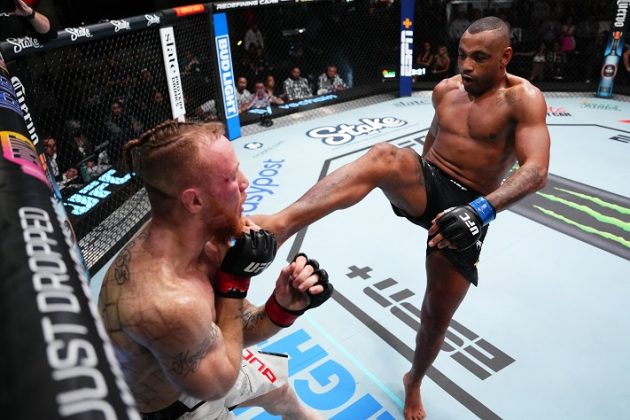 UFC Vegas 90: Cesar Almeida TKOs Dylan Budka Despite Takedown Defense Holes