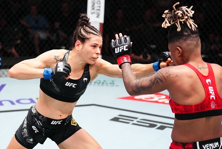 UFC Vegas 92: Dominant Melissa Gatto Earns TKO Win in Bizarre Finish of ...