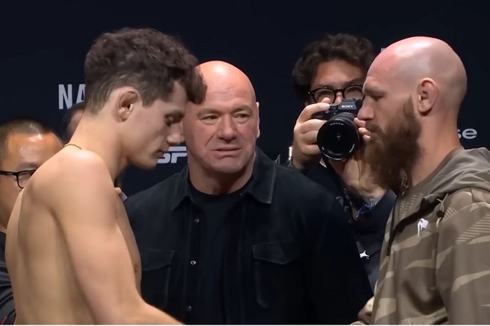 UFC St. Louis: Chase Hooper Drops, Brutalizes, Chokes Out Viacheslav ...