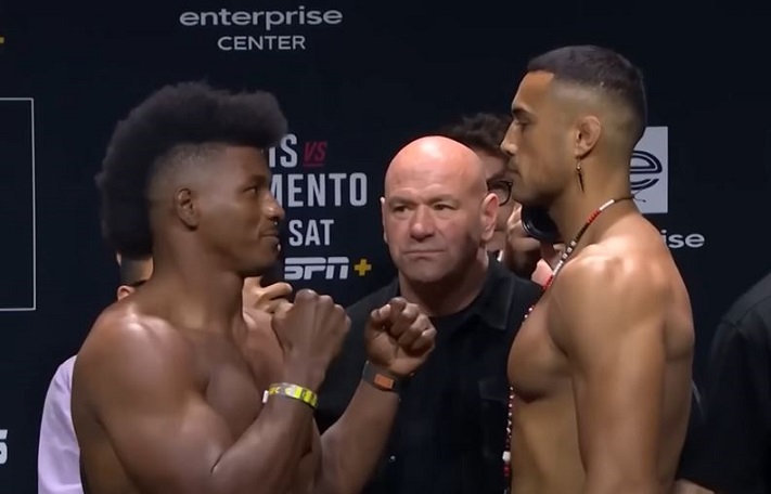 Carlos Ulberg KOs Bullrushing Menifield in Twelve Second at UFC St. Louis