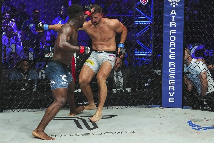 PFL 5: Impa Kasanganay Clinches Playoff Spot, Lands Ferocious Finish of Jakob Nedoh