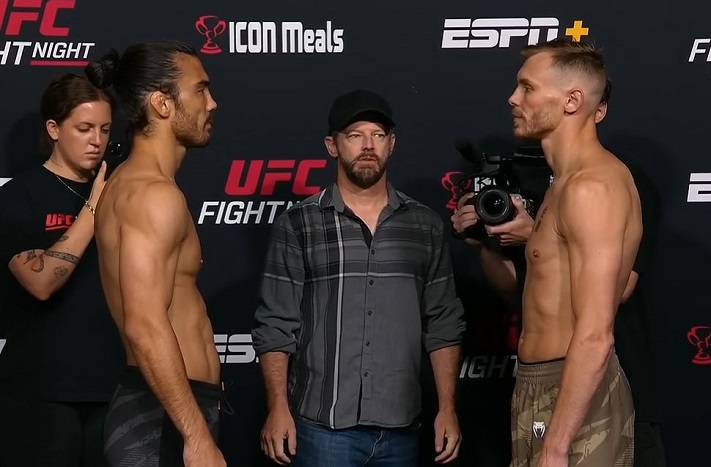 UFC Vegas 93: Adam Fugitt Edges Split Decision Over Josh Quinlan