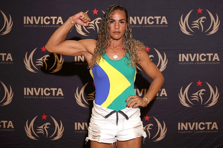 Talita Bernardo Subs Olga Rubin, Defends Title at Invicta FC 55