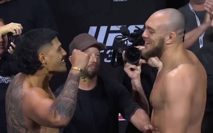 UFC 305: Junior Tafa Scream Results in Technical Submission Win for ...