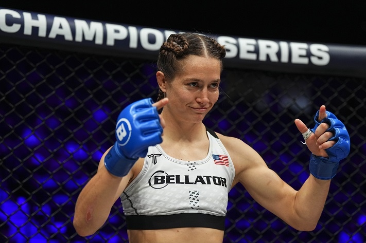 Ashley Thiner Had Visceral Reaction to Opponent's Blood at Bellator San ...
