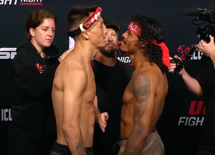 Chris Padilla Lands Nasty Elbow On Rongzhu's Left Eye, Doc Calls Fight