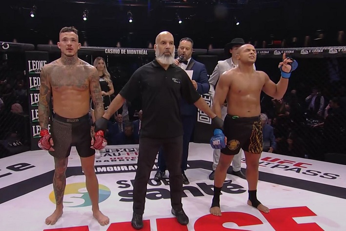 Sezinando, Morrison Impress at Samourai MMA 12