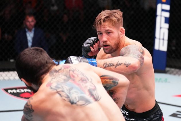 UFC Vegas 100: Fired Up Charles Radtke Batters Matthew Semelsberger