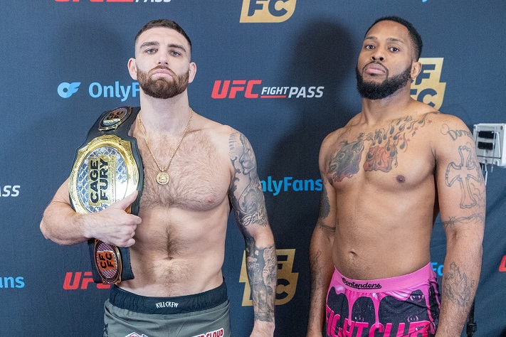 CFFC 138: Fernandez vs. Ellis Full Results