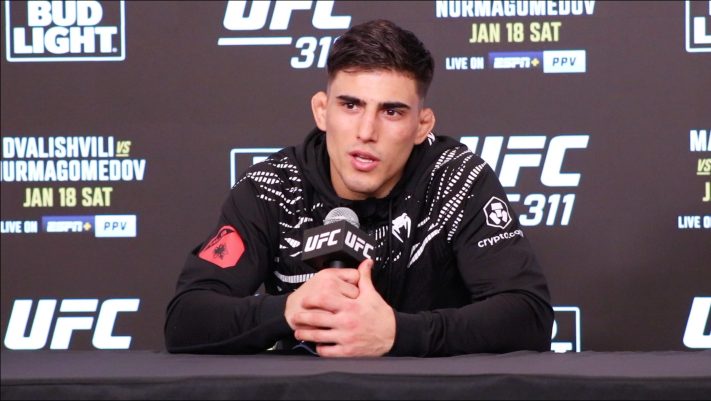 UFC 311's Benardo Sopaj: "I Want to Take the Belt Very Fast"