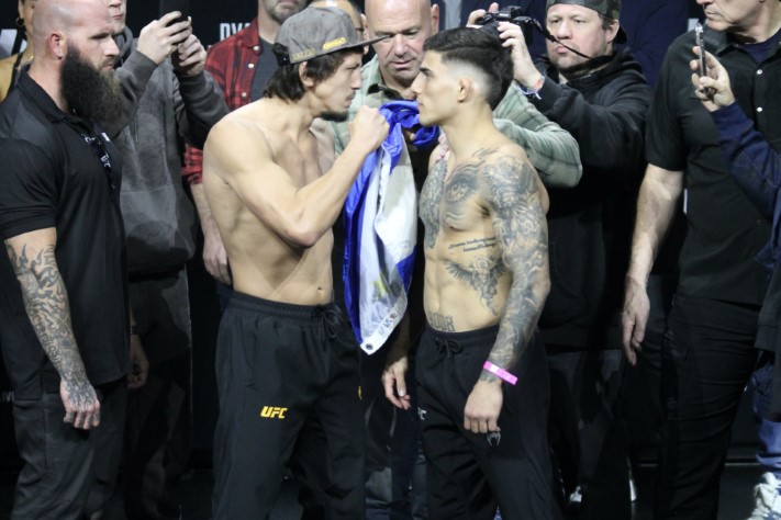 UFC 311: Benardo Sopaj Bests Ricky Turcios in Scrappy Fight