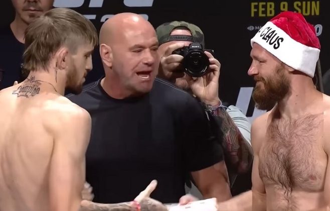 UFC 312: Tom Nolan Stops Slava Claus From Delivering in Australia