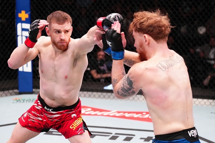 Edmen Shahbazyan Stops Dylan Budka In His Tracks at UFC Vegas 102