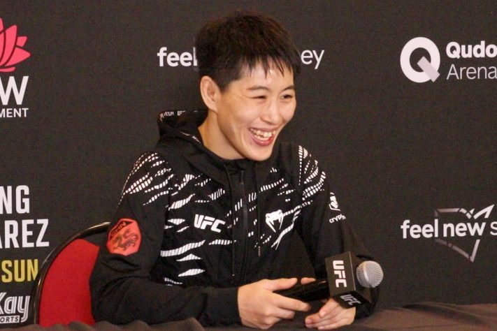 UFC 312: Wang Cong Says She's New to MMA, But Learning Fast
