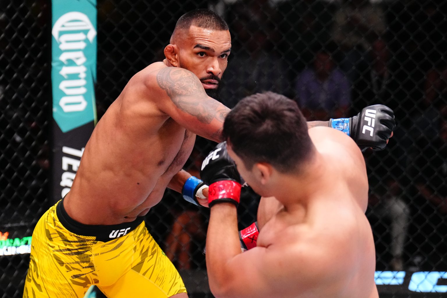 UFC Vegas 104: Brendson Ribeiro Submits Overweight Diyar Nurgozhay, Takes 0