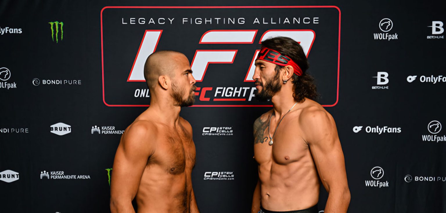 LFA 208 Early Prelim Live Stream And Full Results