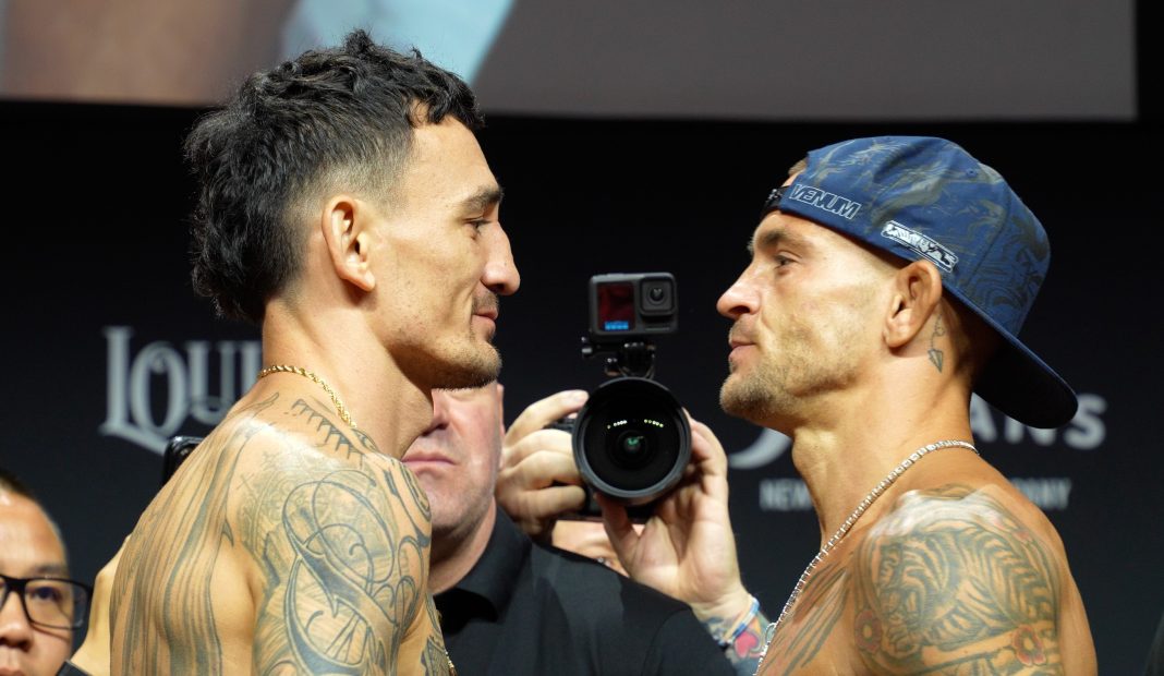 UFC 318: Max Holloway First to Successfully Defend BMF Belt in Dustin ...