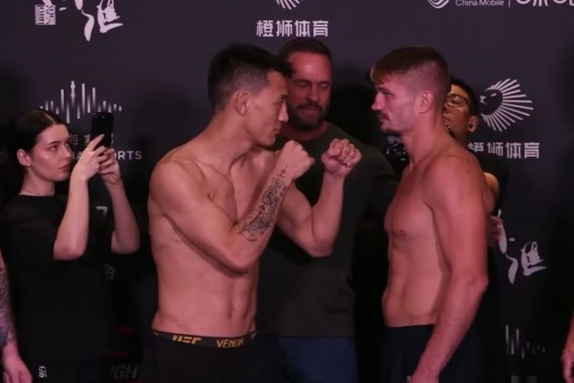 UFC Shanghai: Rong Zhu Decisions Austin Hubbard