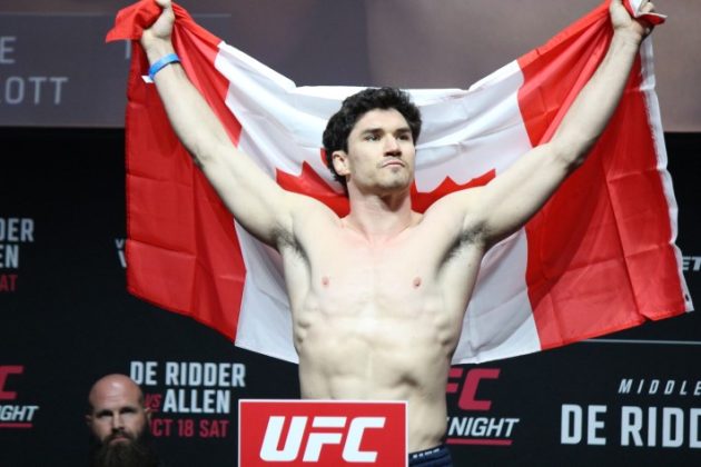 UFC's Next Canadian Date Shifts to Winnipeg, Burns vs. Malott Headlines