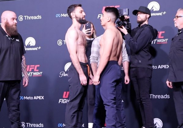 UFC Vegas 113: Javid Basharat Fends Off Newcomer Gianni Vazquez